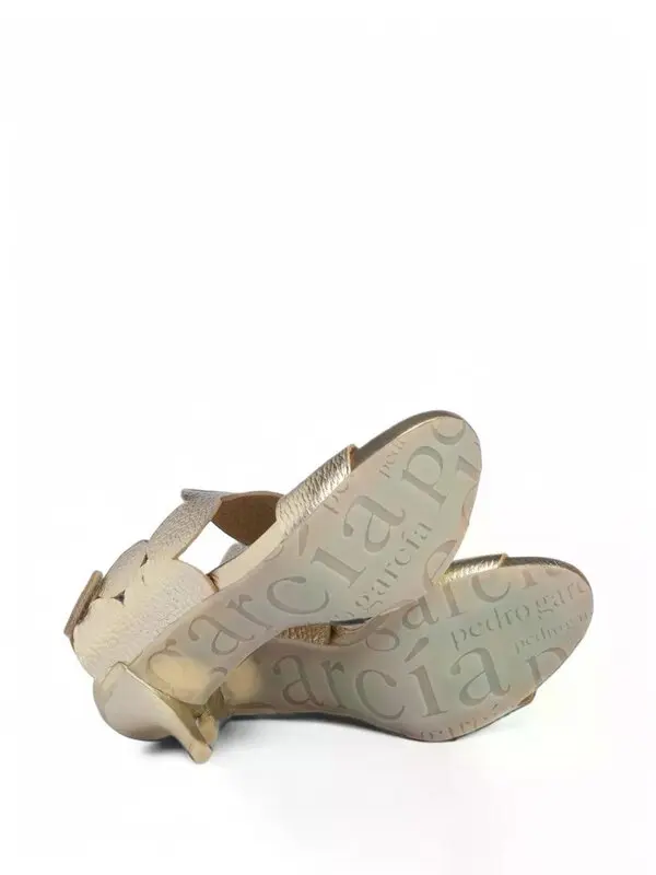 PEDRO GARCIA Winslet Scallop-edge Sandals