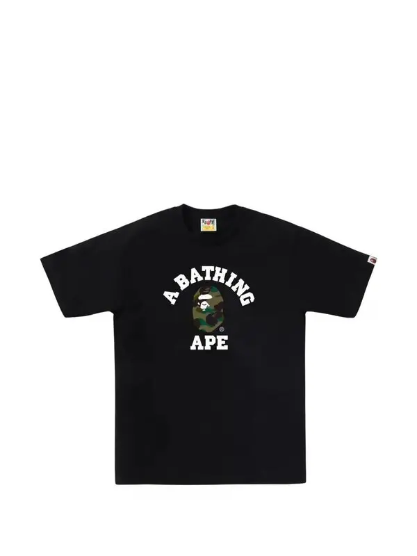 A BATHING APE 1st Camo College T-shirt
