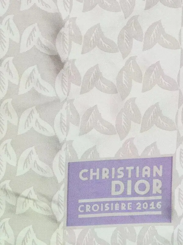 Dior 2016 Croisière Leaf-print Scarf