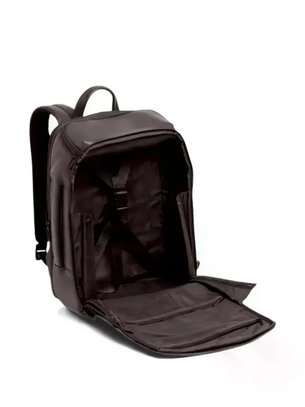 PIQUADRO 31l Pebbled-leather Backpack