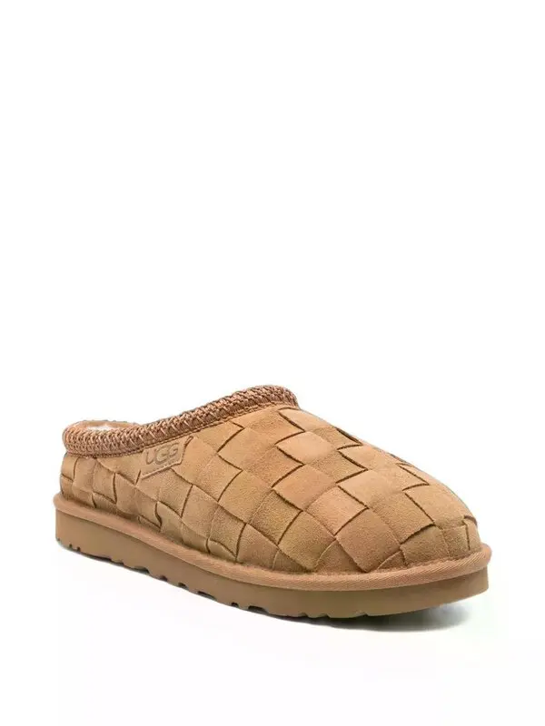 UGG Tasman Woven Slip-on Mules - Neutrals