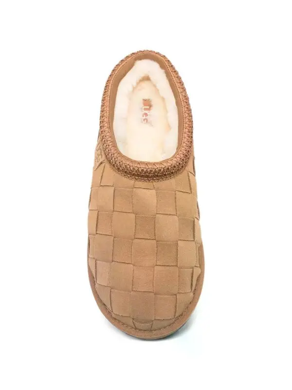 UGG Tasman Woven Slip-on Mules - Neutrals