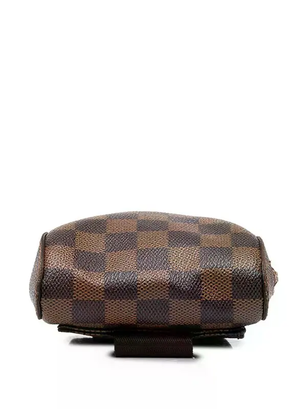 LOUIS VUITTON 2003 Damier Ebene Geronimos Crossbody Bag