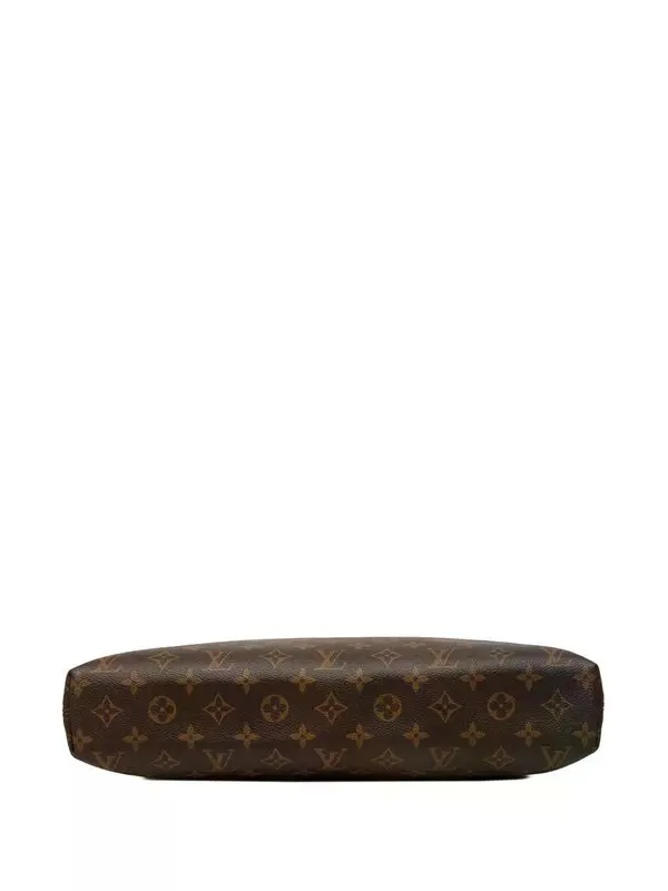 LOUIS VUITTON 2015 Monogram Macassar Porte Documents Jour Business Bag