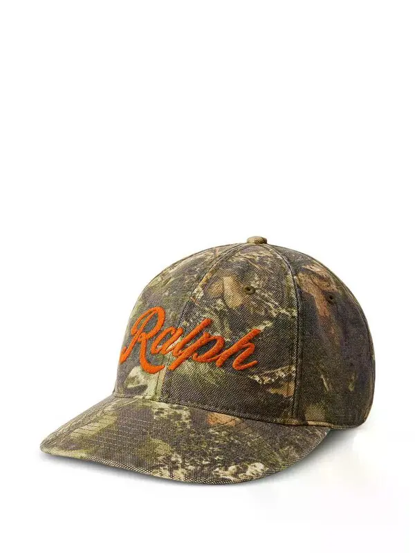 Polo Ralph Lauren Patterned Embroidered Baseball Cap - Green