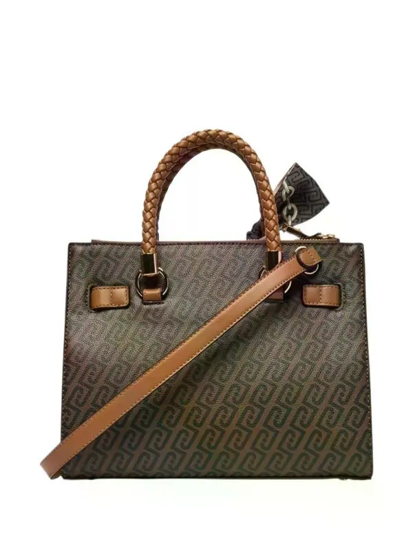 Liu Jo Monogram-print Scarf-detail Tote Bag