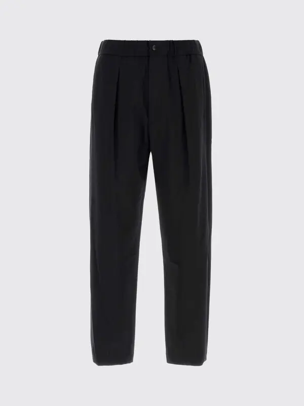 Giorgio Armani Pleated Virgin Wool Chino Trousers
