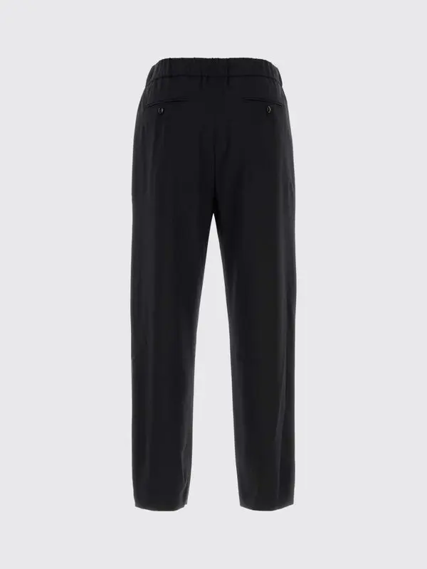 Giorgio Armani Pleated Virgin Wool Chino Trousers