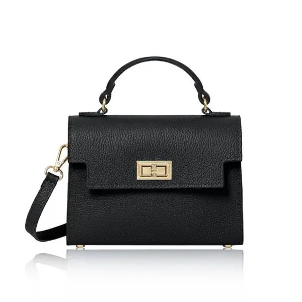 BETSY & FLOSS Forli Top Handle Handbag - Black