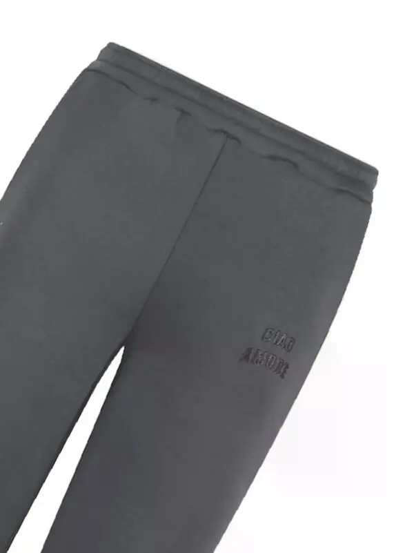 Giada Benincasa Ciao Amore Embroidered Track Pants