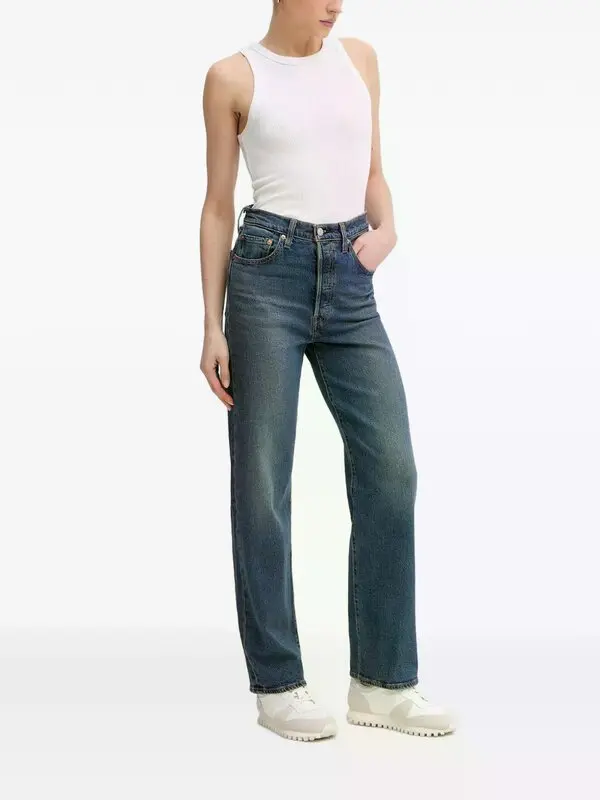 LEVI'S Ribcage Straight-leg Jeans