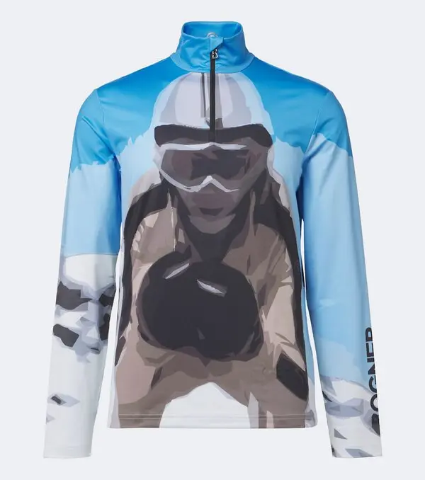 Bogner Verti Printed Ski Top