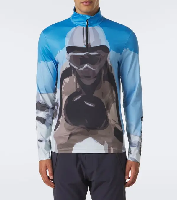 Bogner Verti Printed Ski Top