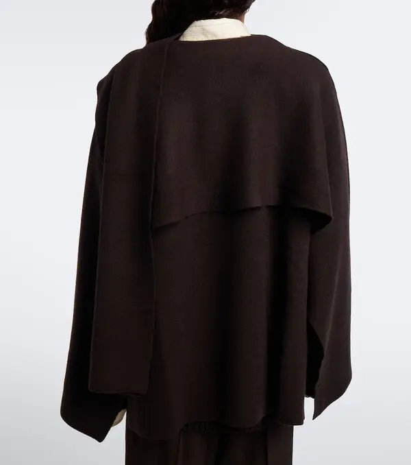 LISA YANG Nessa Scarf-detail Cashmere Cardigan