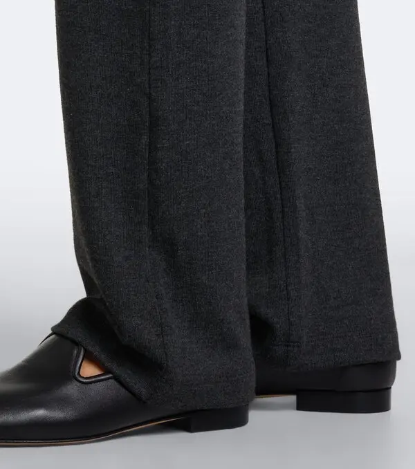 LESET Lauren Jersey Straight Pants