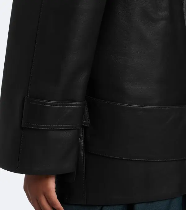 Victoria Beckham Leather Coat