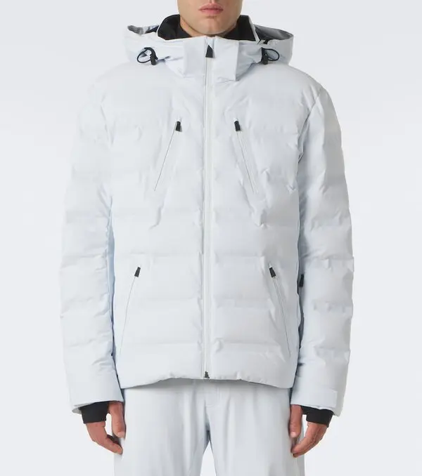 Aztech Mountain Nuke Hooded Down Ski Jacket - Blue