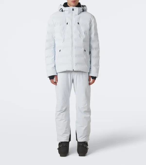 Aztech Mountain Nuke Hooded Down Ski Jacket - Blue