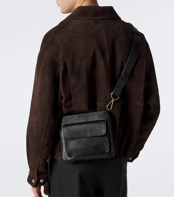 METIER Slide Leather Messenger Bag