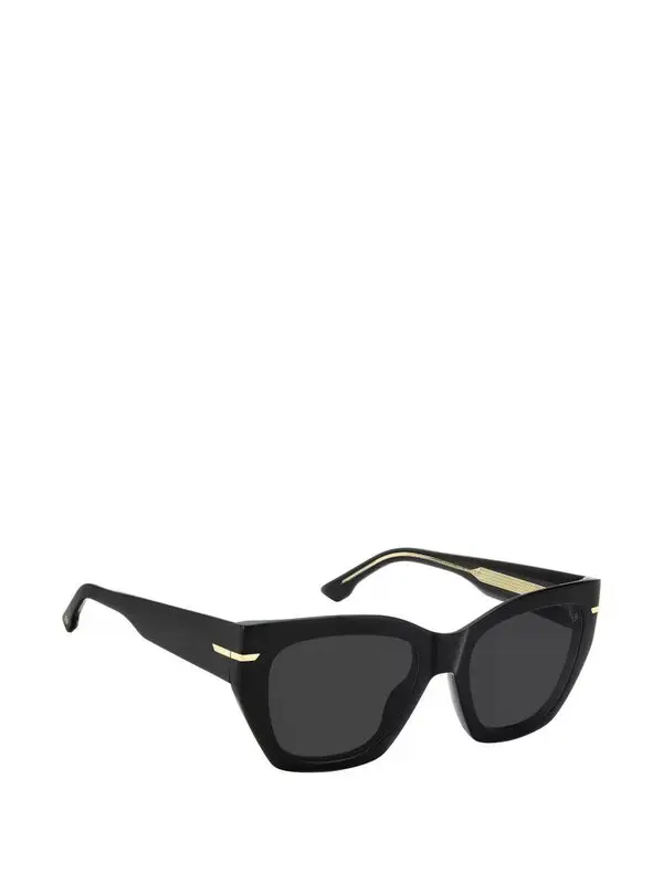 Victoria Beckham Stripe-detail Cat-eye Sunglasses