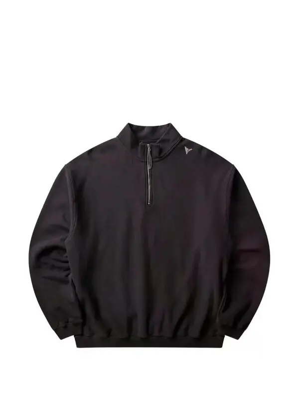 ROA Logo-embroidered Half-zip Sweatshirt