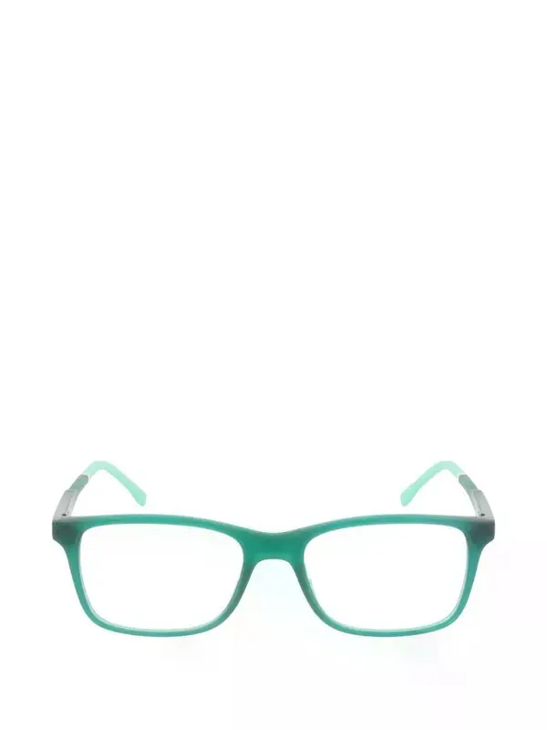 Lacoste Rectangle-frame Glasses - Green