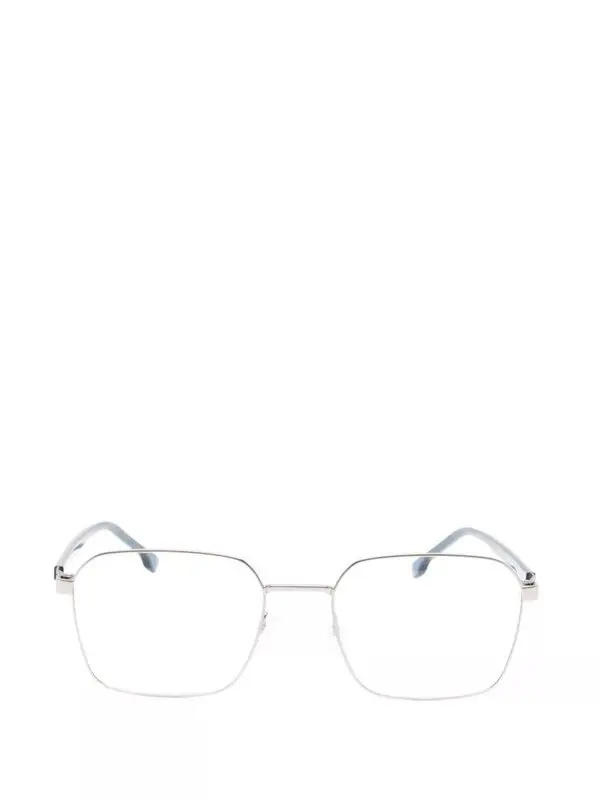 BOSS Square-frame Glasses - Silver