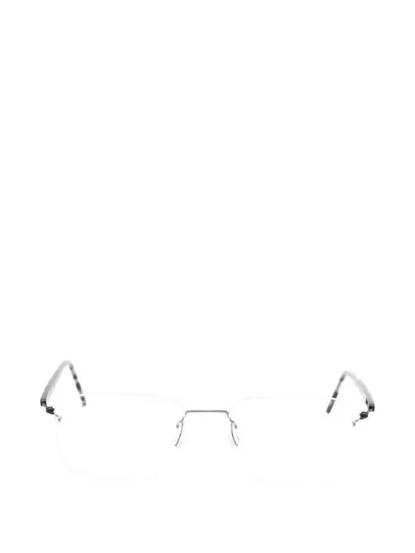 LINDBERG Spirit 2577 Rimless Rectangle Glasses