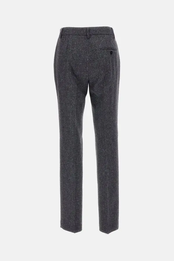 Alberto Biani Slim Wool Trousers