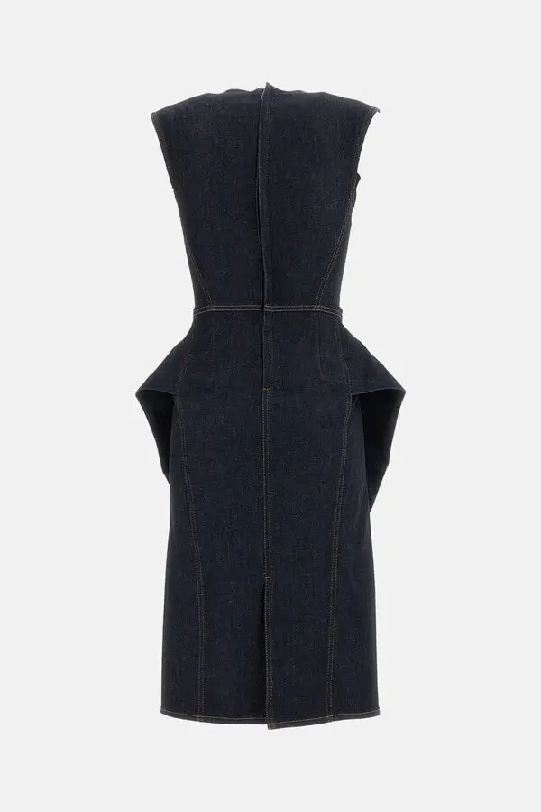 Jacquemus La Robe Cubisto De-nimes Dress