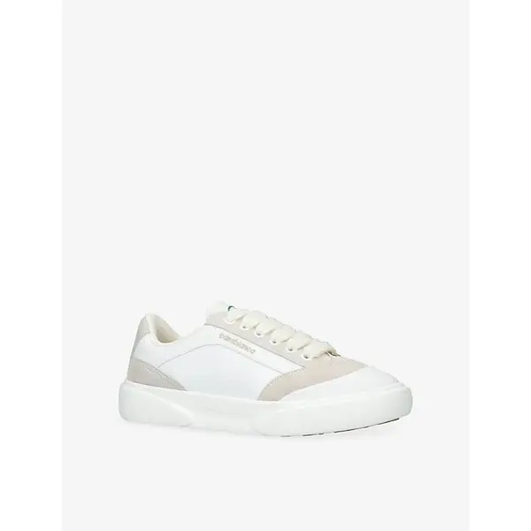 Casablanca Del Mar Suede And Leather Trainers