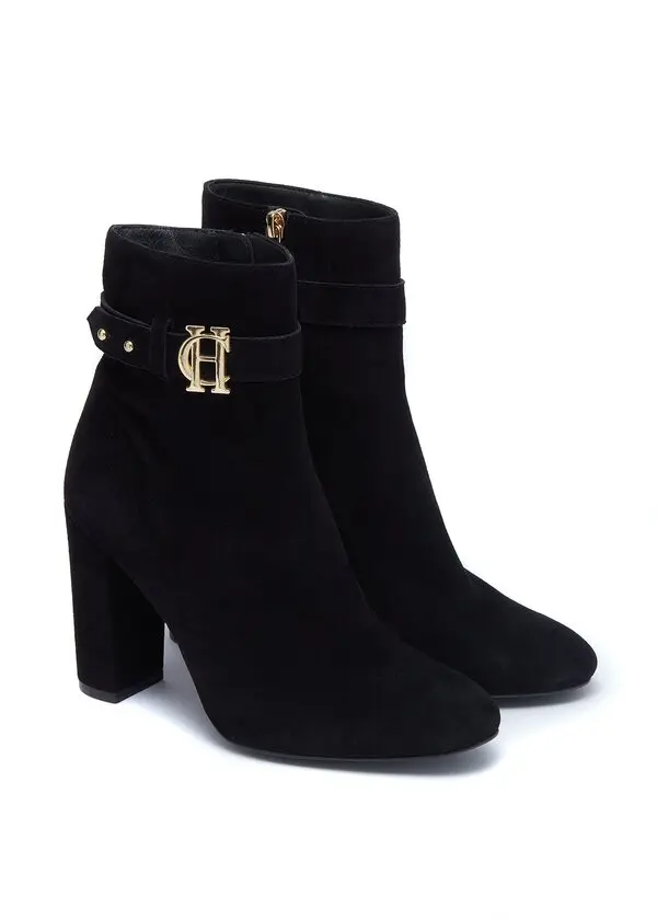 Holland Cooper Mayfair Suede Ankle Boot