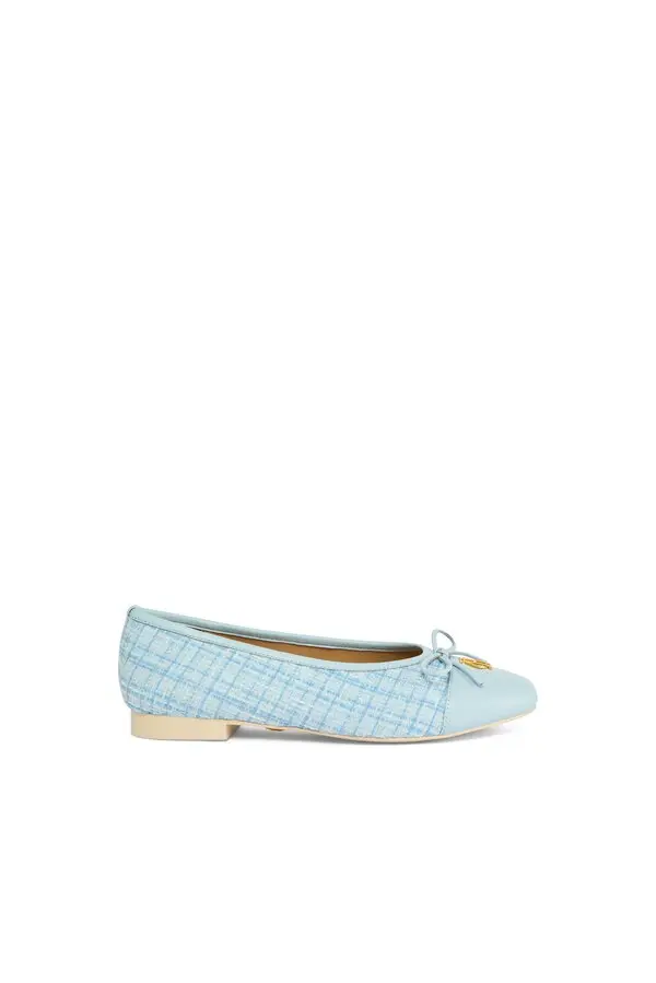 Holland Cooper Ballet Shoe Ice Boucle 's