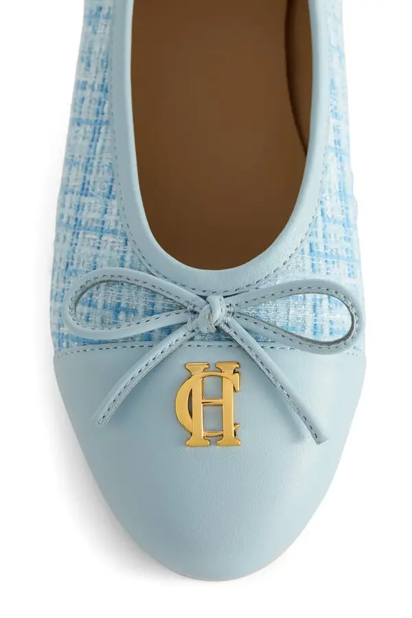 Holland Cooper Ballet Shoe Ice Boucle 's