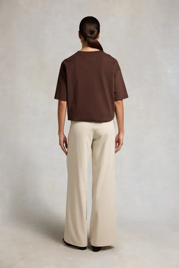 Holland Cooper Overd Destination Tee - Walnut
