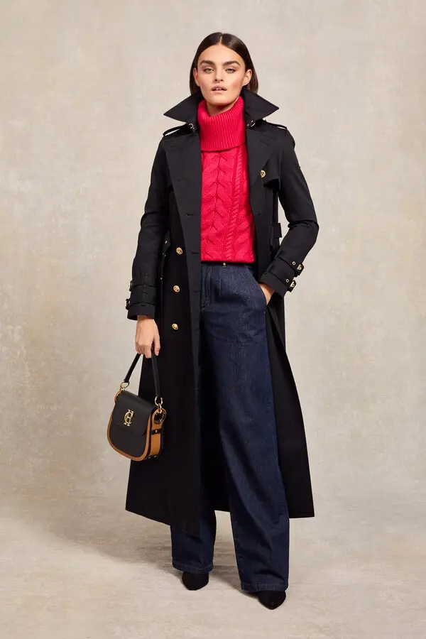 Holland Cooper Corded Roll Neck Knit 's
