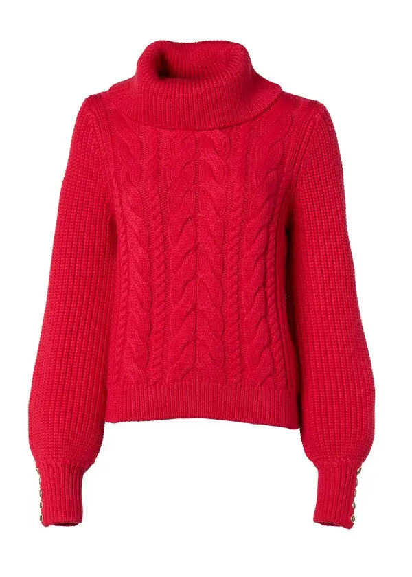 Holland Cooper Corded Roll Neck Knit 's