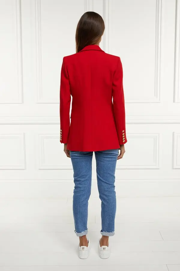 Holland Cooper Double Breasted Blazer Barathea