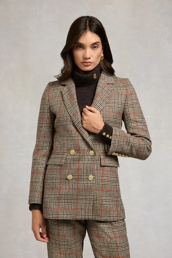 Holland Cooper Double Breasted Blazer Windsor
