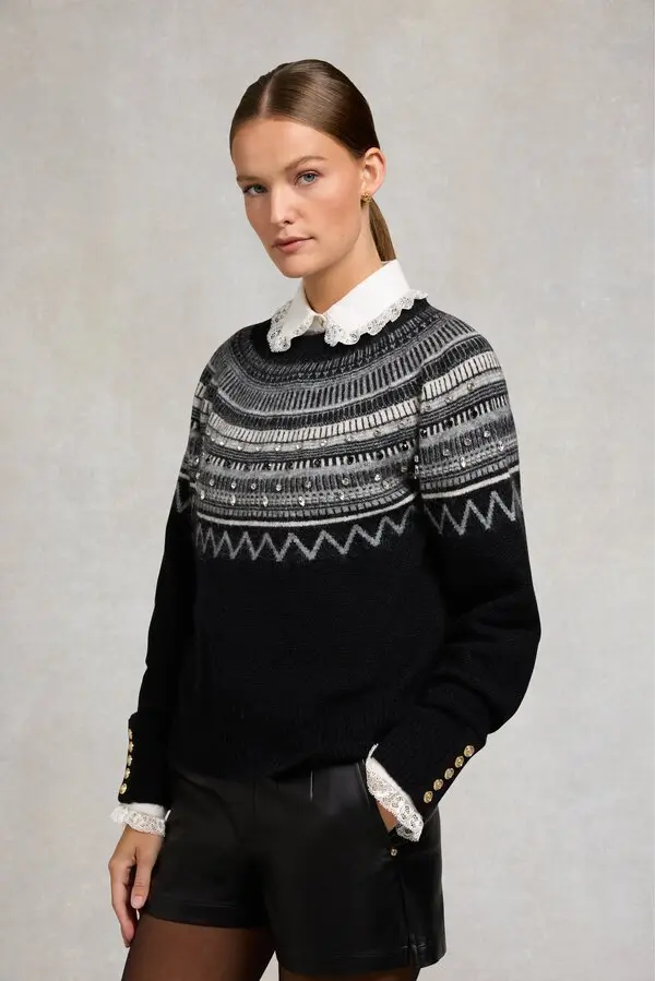Holland Cooper Jasmine Crew Neck Knit 's