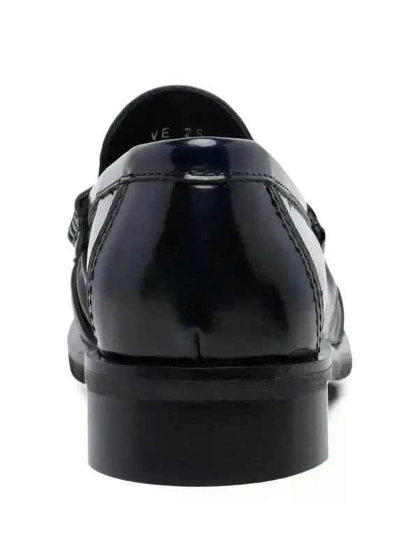 POEVE Leona Polished Leather Loafers