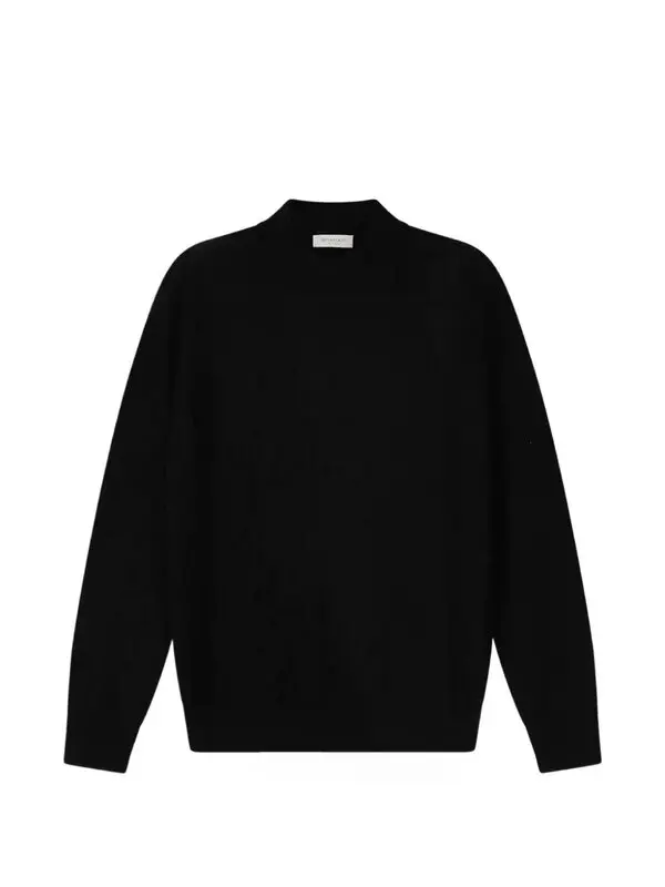 BRAMANI CASHMERE Long-sleeve Cashmere Sweater - Black