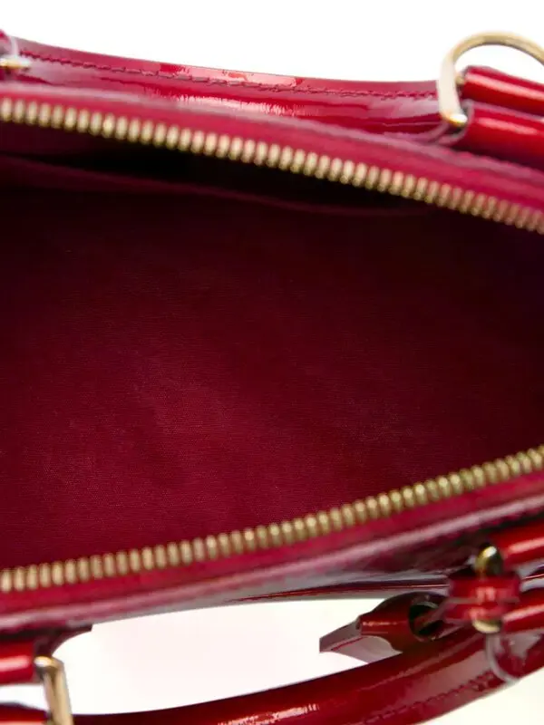 LOUIS VUITTON 2013 Monogram Vernis Alma Bb Satchel