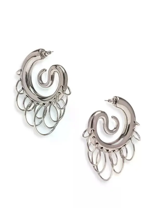 PANCONESI Serpent Hoop Earrings