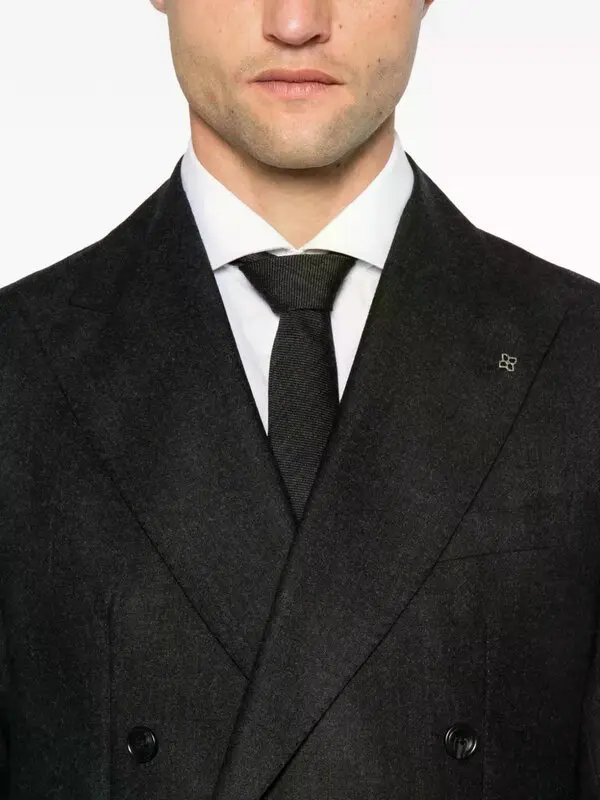 Tagliatore Double-breasted Peak-lapel Suit
