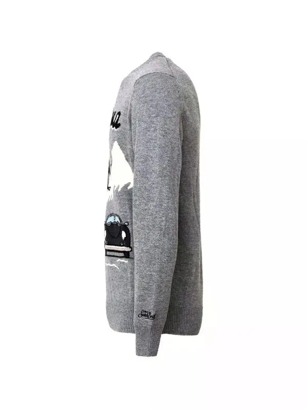 MC2 SAINT BARTH Heron Courma Intarsia-knit Sweater