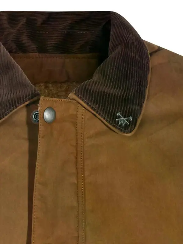 WAXED Corduroy-collar Jacket