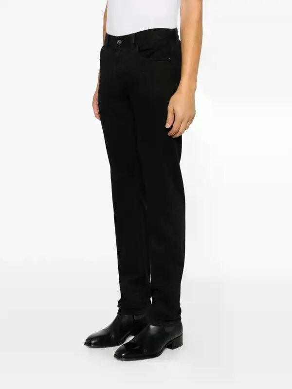 Canali Logo-patch Jeans