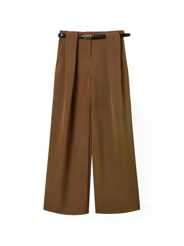 TWINSET Cady Trousers With Belt