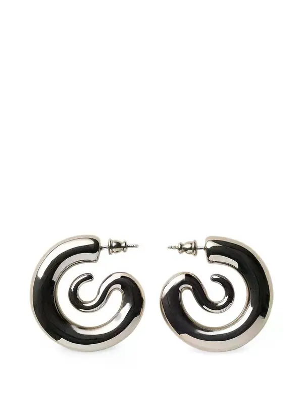 PANCONESI Small Serpent Hoop-design Earrings